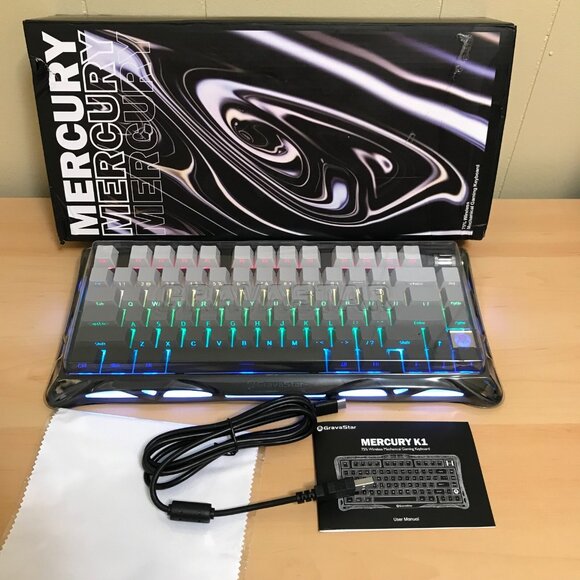 Mercury | Computers, Laptops & Parts | Gravastar Mercury K White Black ...